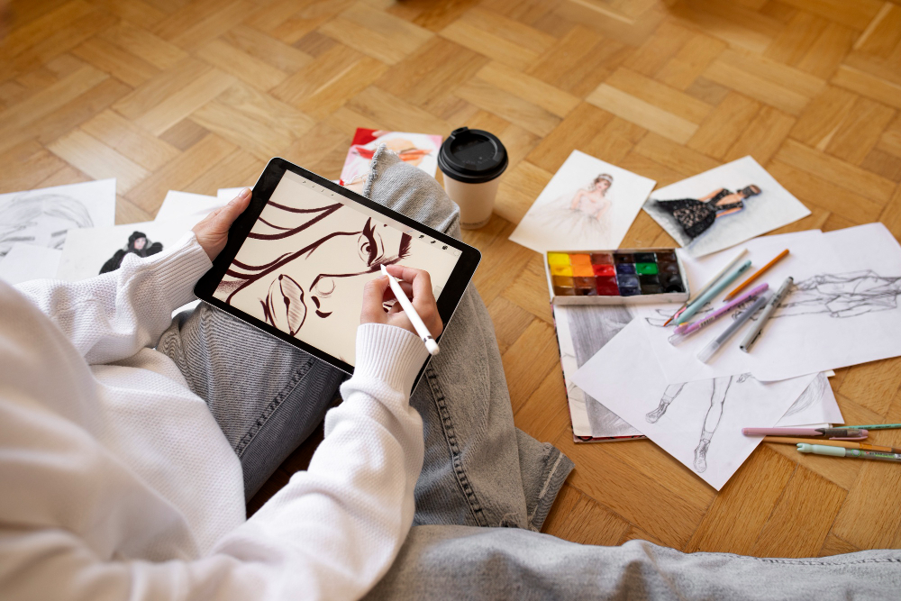 Digital Art vs Hand Drawn: 4 Benefits from Both - Movink Graphic Studio